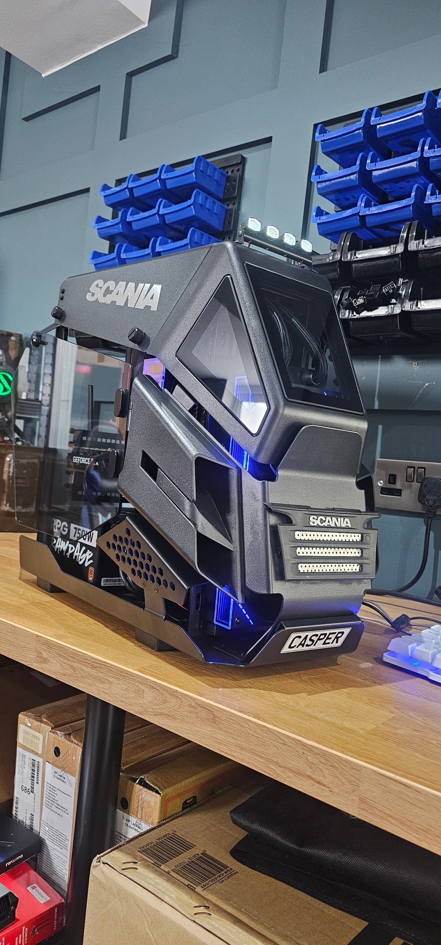 Scania Truck Inspired Build – Help Computer Centre